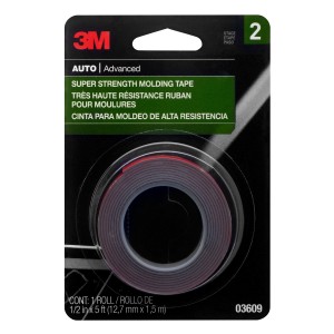 3M Super Strength Molding Tape 1/2 inch 03609