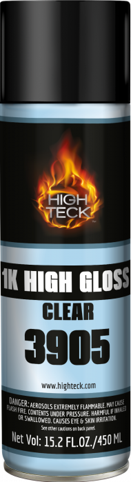 High Teck 1K High Gloss Clear Aerosol 3905